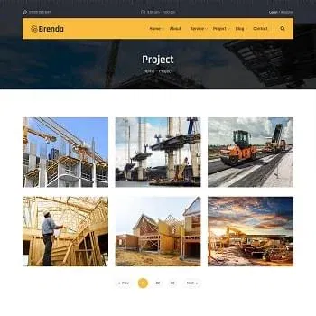 Brenda - Construction HTML Template
