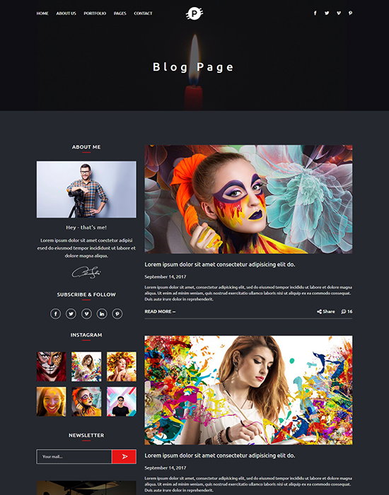 Photohub - Creative Photography Template